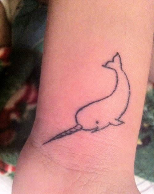 Lady J In Lotus Pose Narwhal Tattoos Lady J In Lotus Pose Narwhal Tattoos