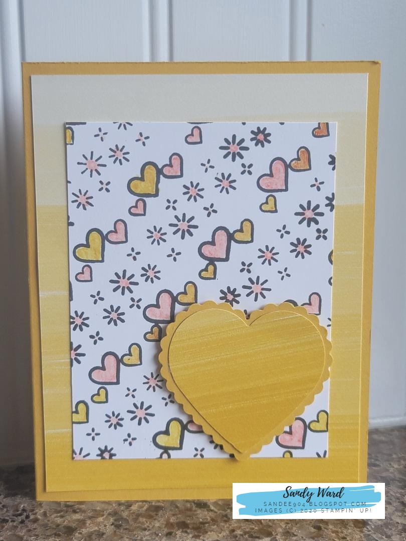 Sandee What?: Quick and Easy Handmade Card Featuring Pattern Play Stamp ...