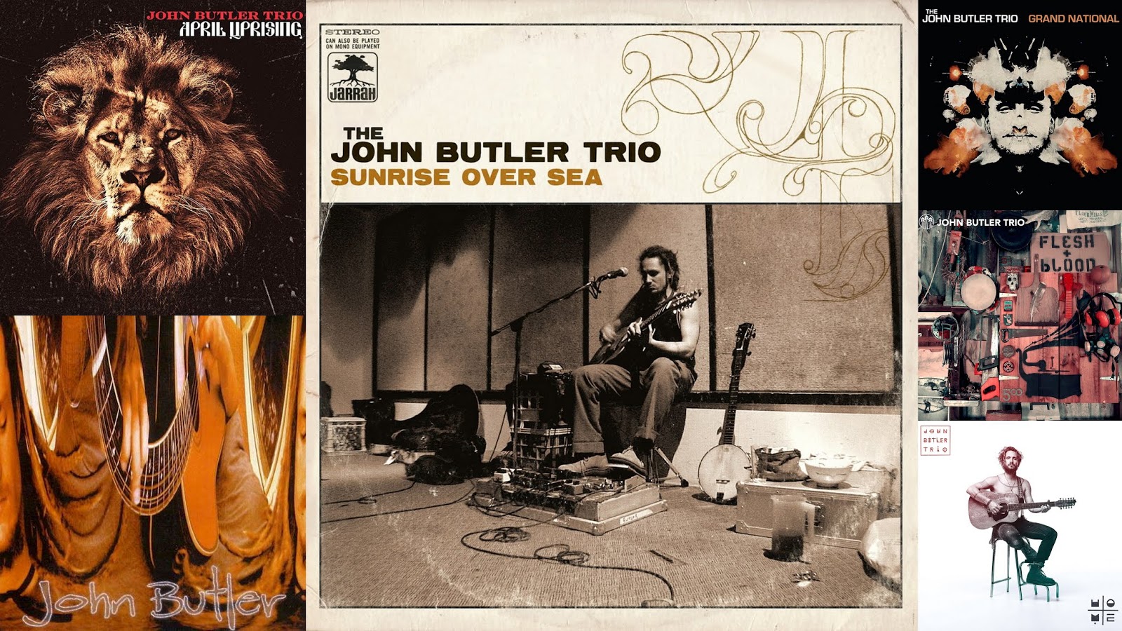 The Curtain With: The John Butler Trio - Studio Album Discography