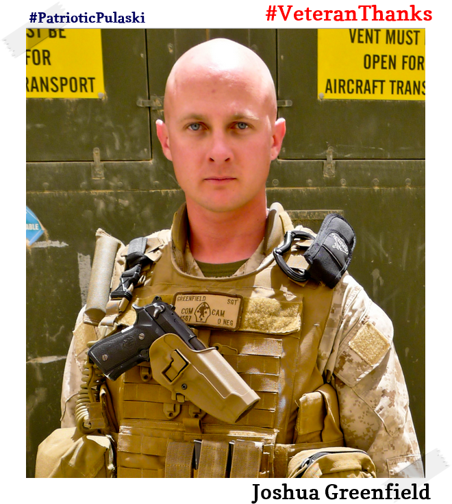 Patriotic Pulaski County Thanks Our Veterans: Joshua Greenfield, United ...