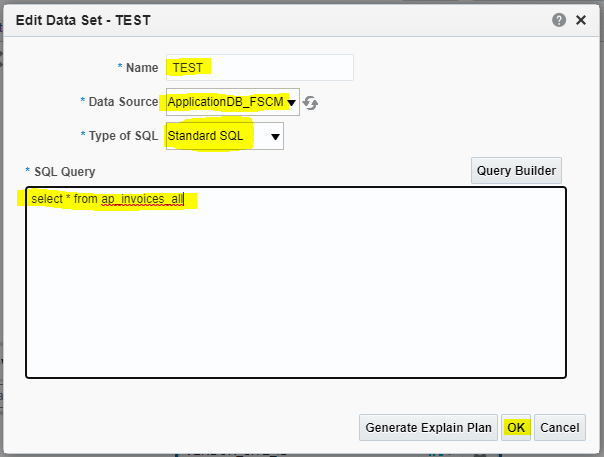 Oracle Application: Oracle Fusion BIP Report: How to Create Data Model - LOV - Parameter ...