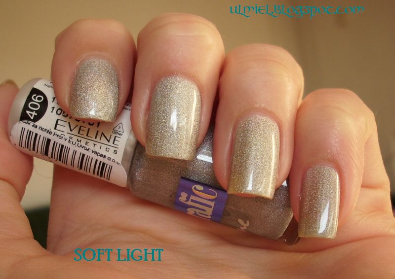Did someone say nail polish?: Eveline Holografic Shine days: 406