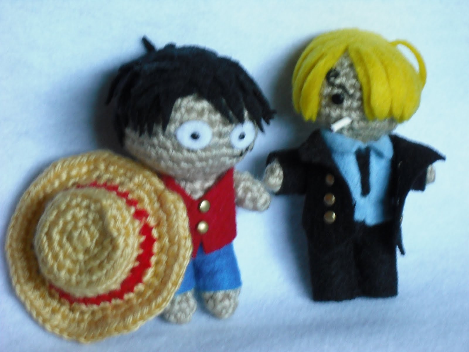 Crafts by Debbie: Project: Crochet Sanji (One Piece)