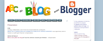 ABC: BLOG & BLOGGER: Personnaliser son blog : la mise en page