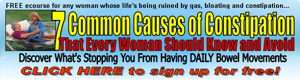 7 ways to relieve constipation ~ Barne's Tips :)