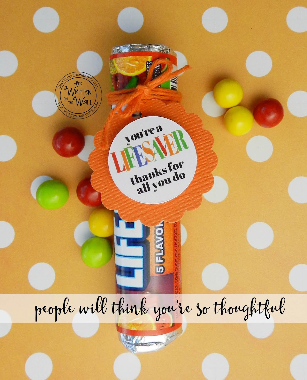 Lifesaver Candy Gift Ideas