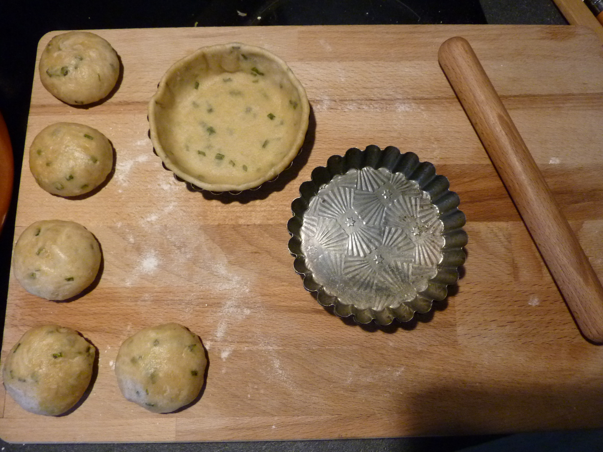 Tartelettes aux 3 oignons