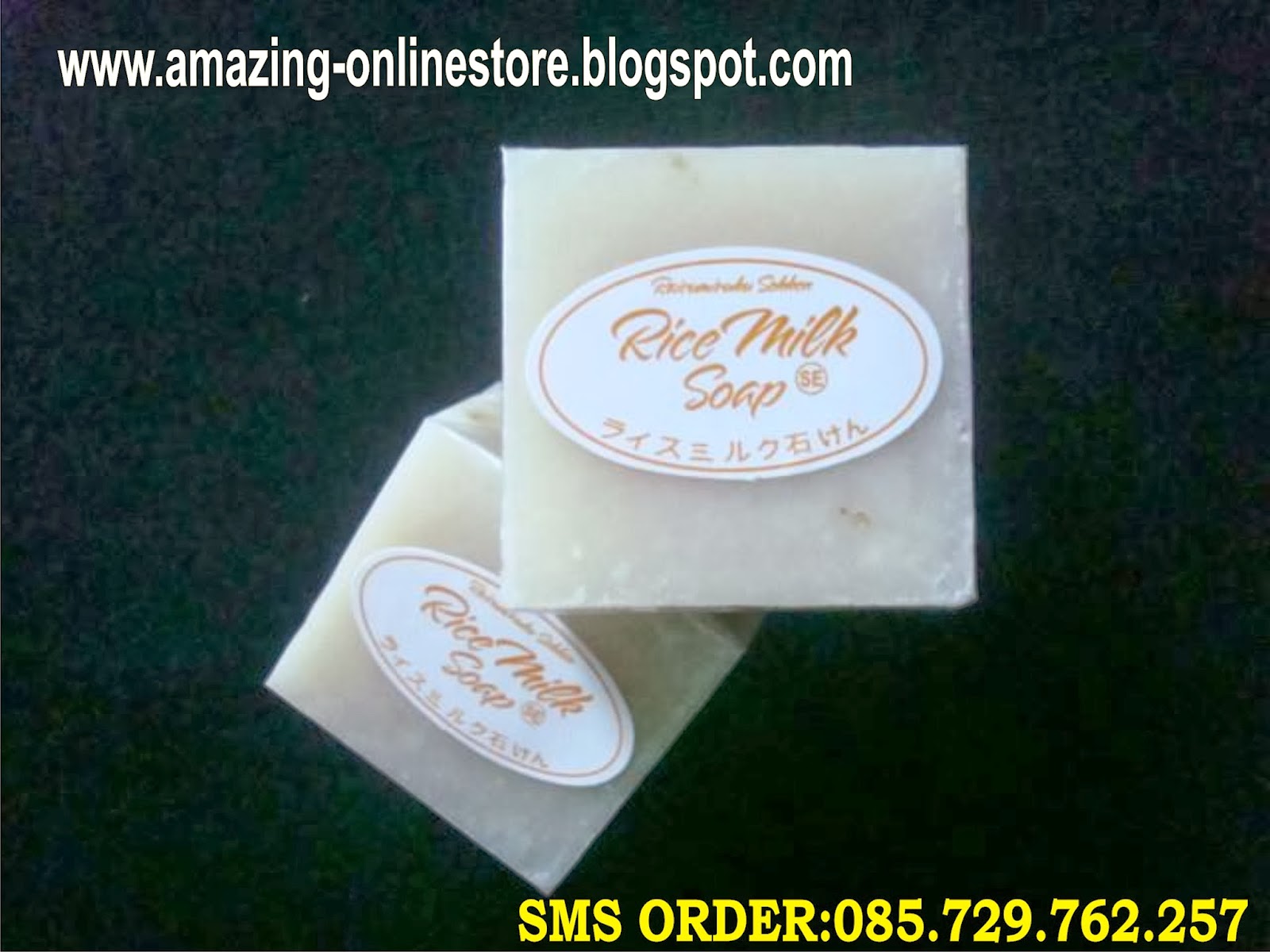 SABUN PEMUTIH KULIT DAN SABUN WAJAH HERBAL: Sabun Beras Susu Asli Indonesia