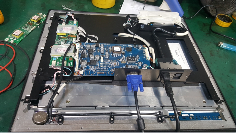 모니터 수리.개조.개발 전문 / 디에스텍: SPDU-19L 선박용 항해용 모니터 수리 팁