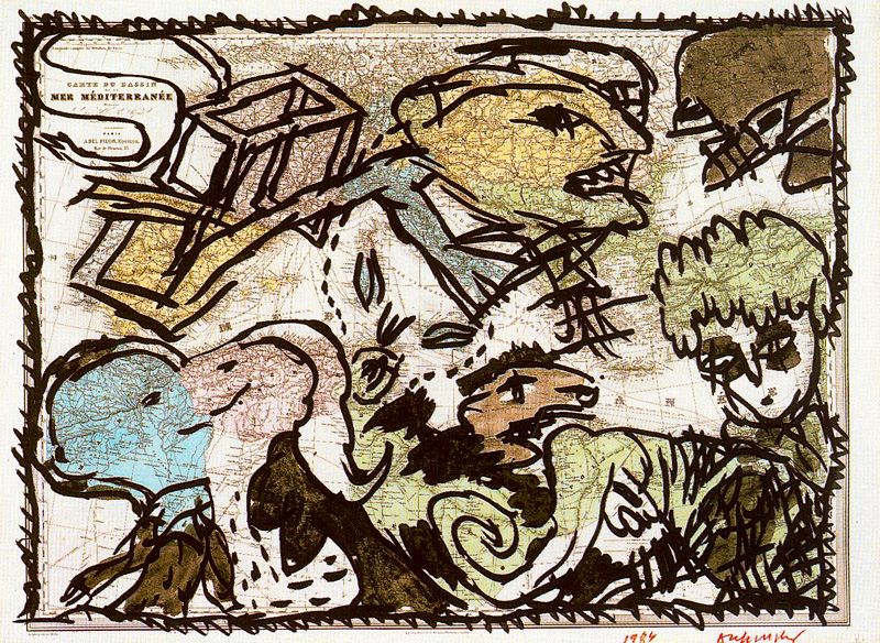 ART & ARTISTS: Pierre Alechinsky - part 4