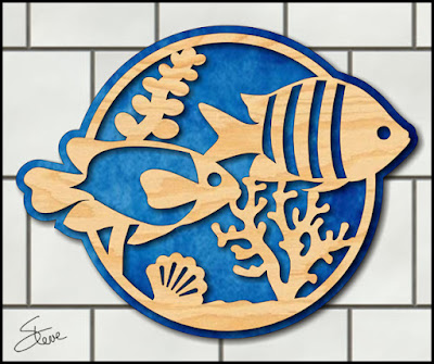 Scrollsaw Workshop: Sea Fish Scroll Saw Pattern.