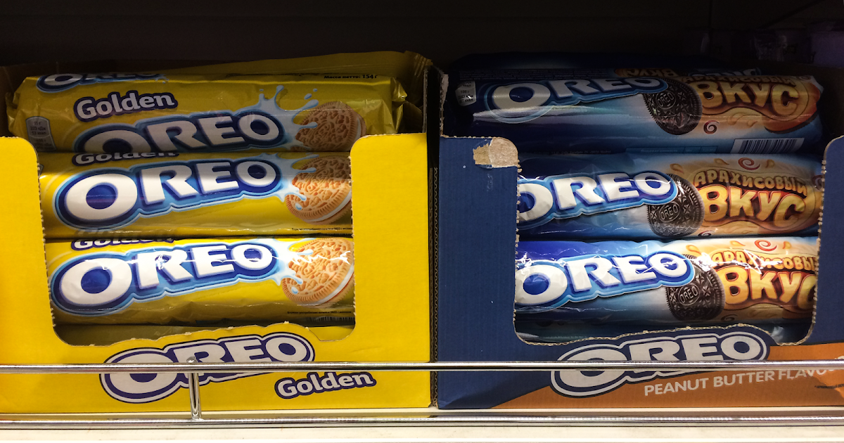 Oreo “Golden” и Oreo «Арахисовый вкус» — BRANDS AROUND