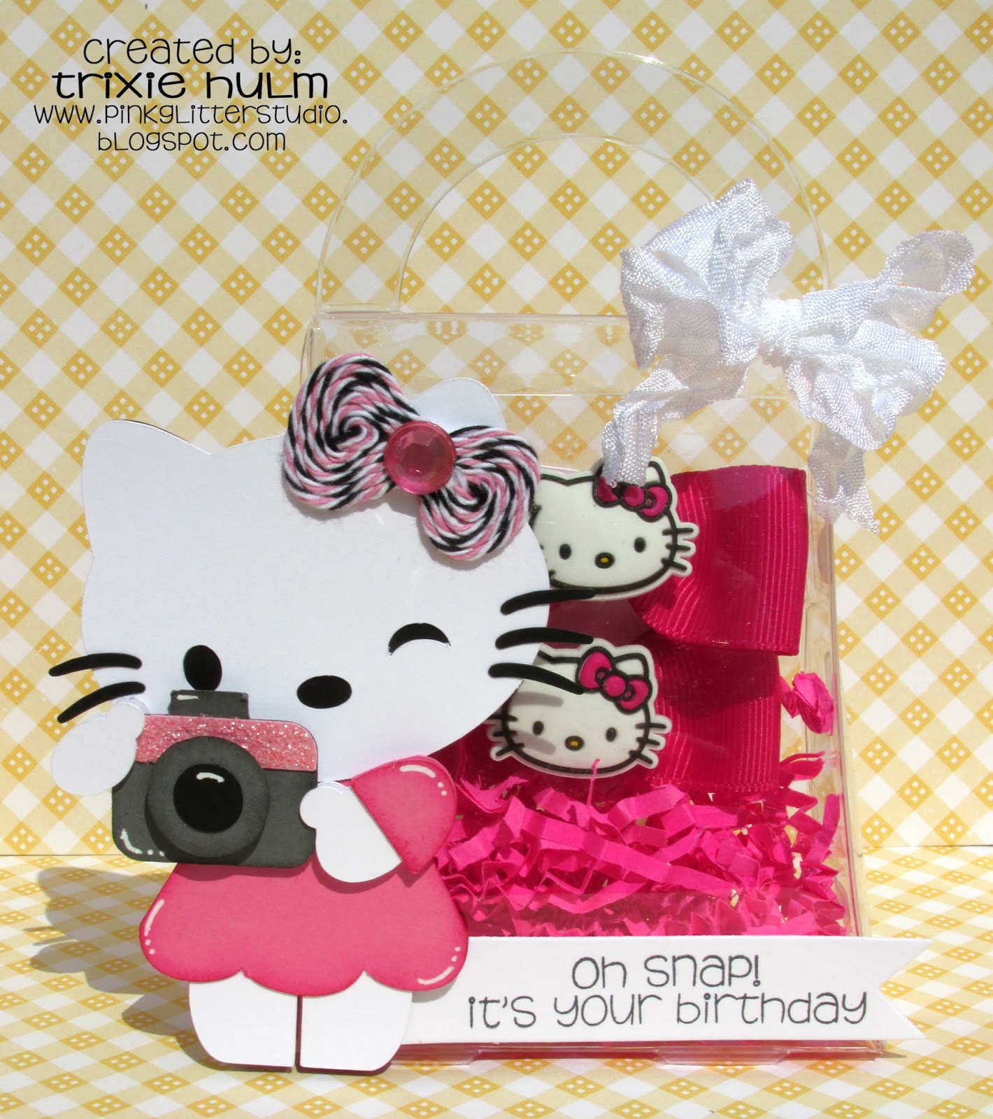 Pink Glitter Studio: Hello Kitty Blog Hop
