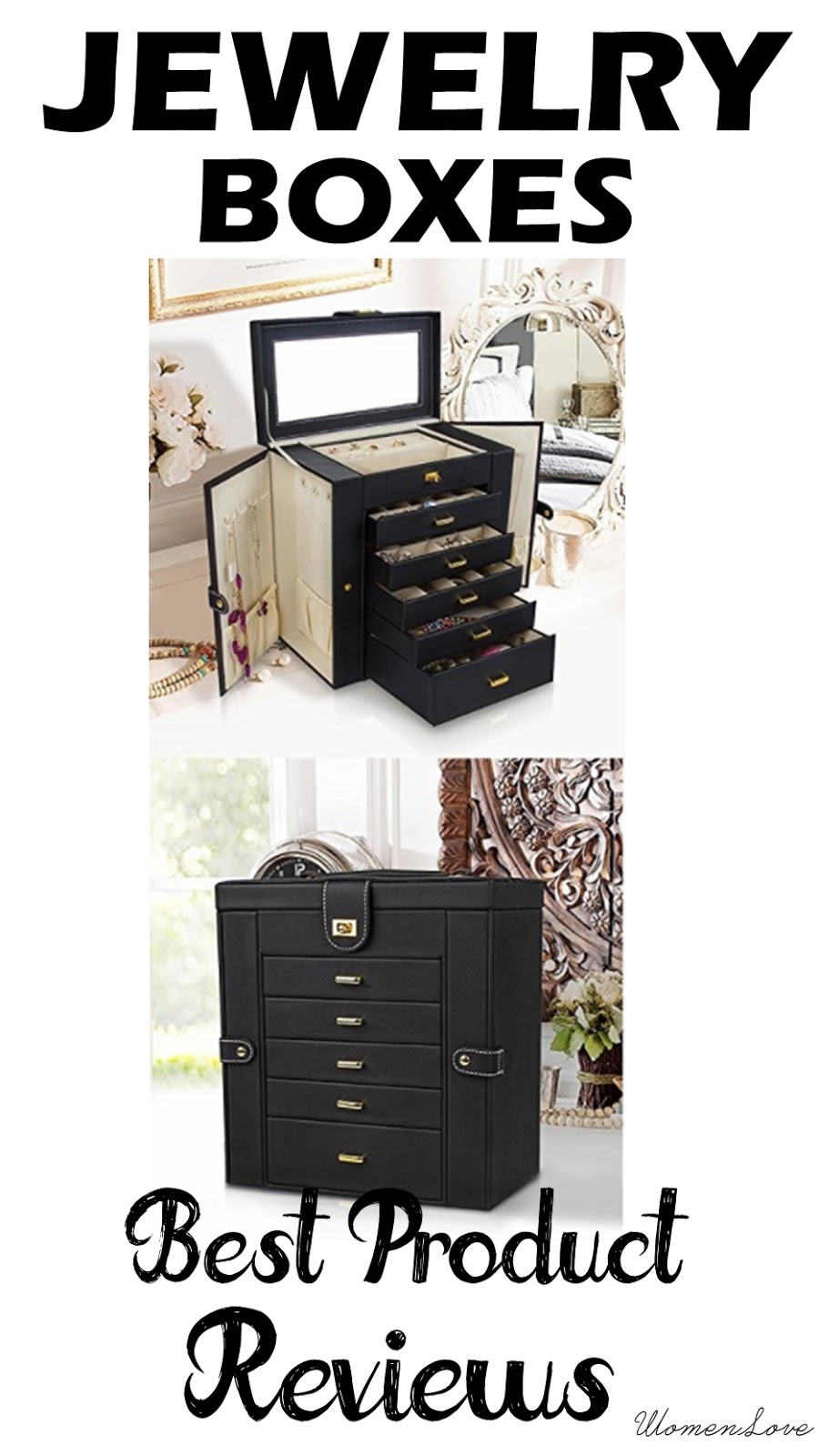 All About Women's Things: Jewelry Boxes