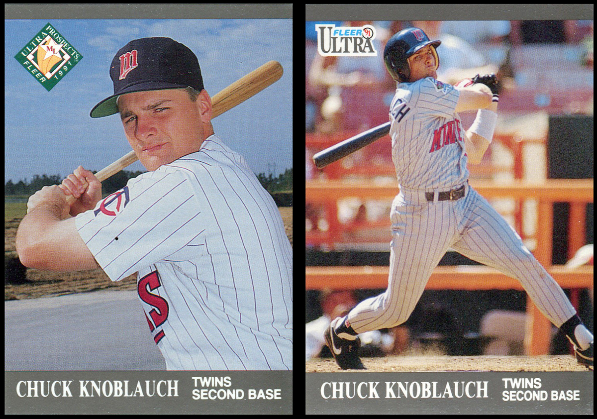 Junk Wax Prospector - Chuck Knoblauch - Minnesota Twins