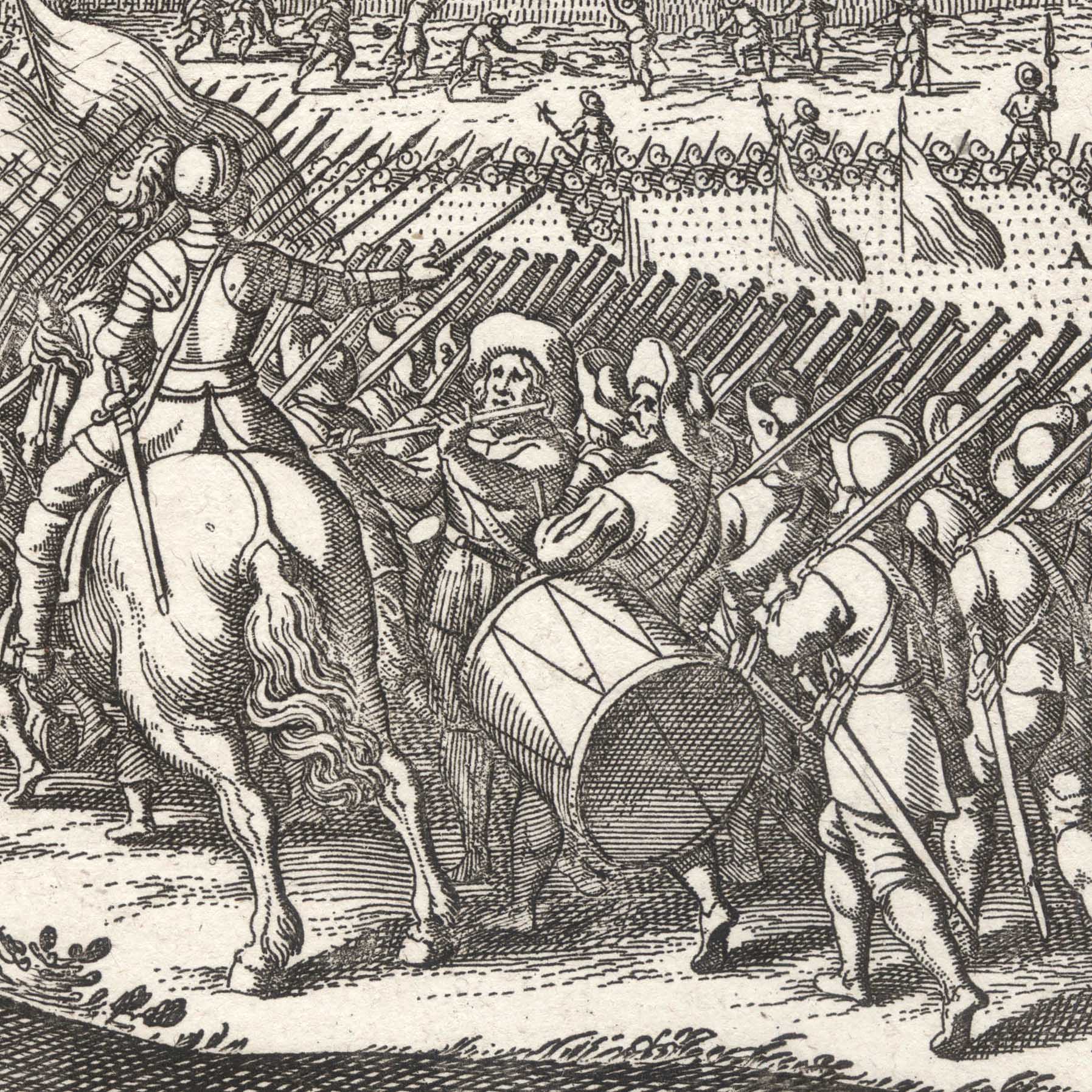 Prints and Principles: Matthäus Merian I’s engraving, “The Battle of ...