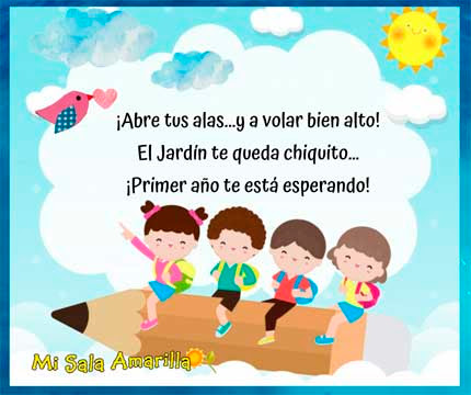 Mi Sala Amarilla: Ejemplos de Mensajes para Fin de Curso