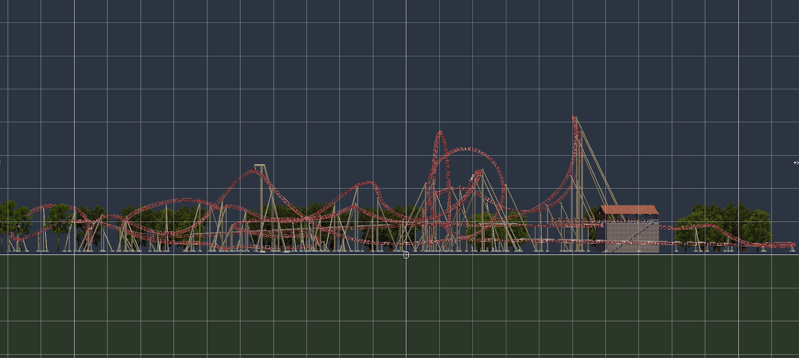 Animated Carowinds POV "Copperhead Strike" 2019 Coaster. Rumored Layout ...