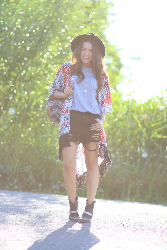 Cum obtinem o tinuta boho chic cu Outliers.ro | Sandra Bendre