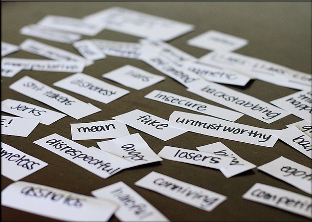 Teetering ... on the Edge of a Glass Half Full: Sharp Swords.