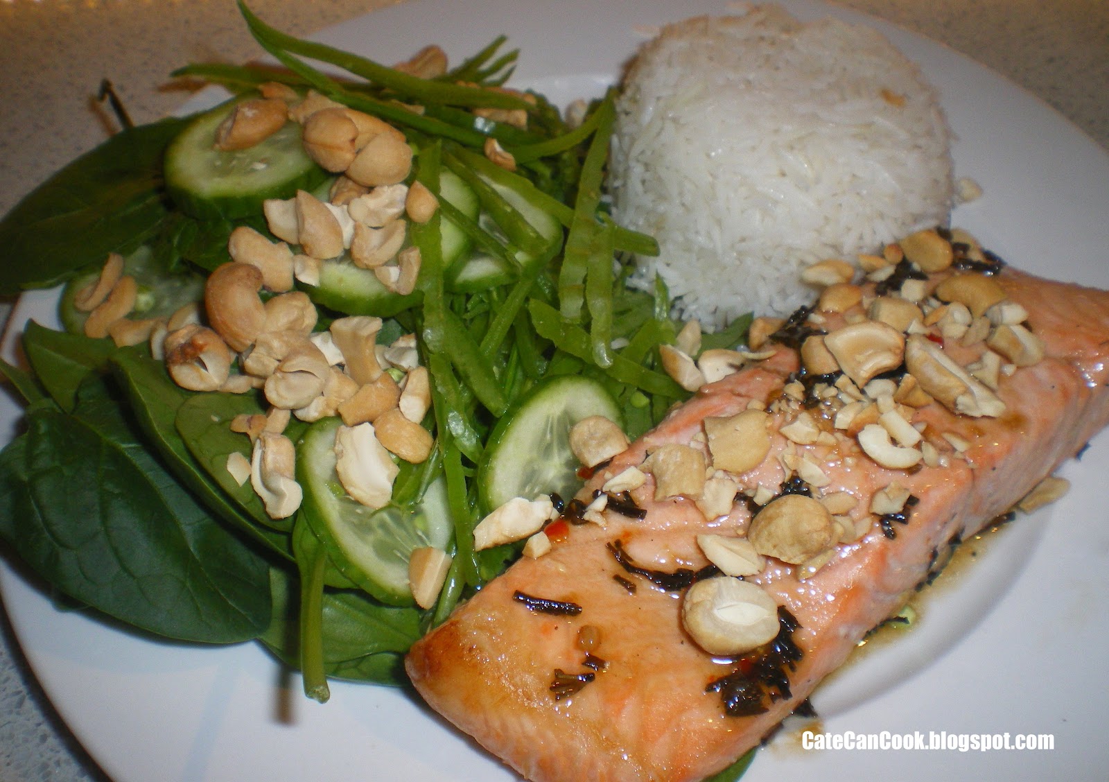 Cate Can Cook, So Can You!!: Exceptional Jasmine Thai Salmon