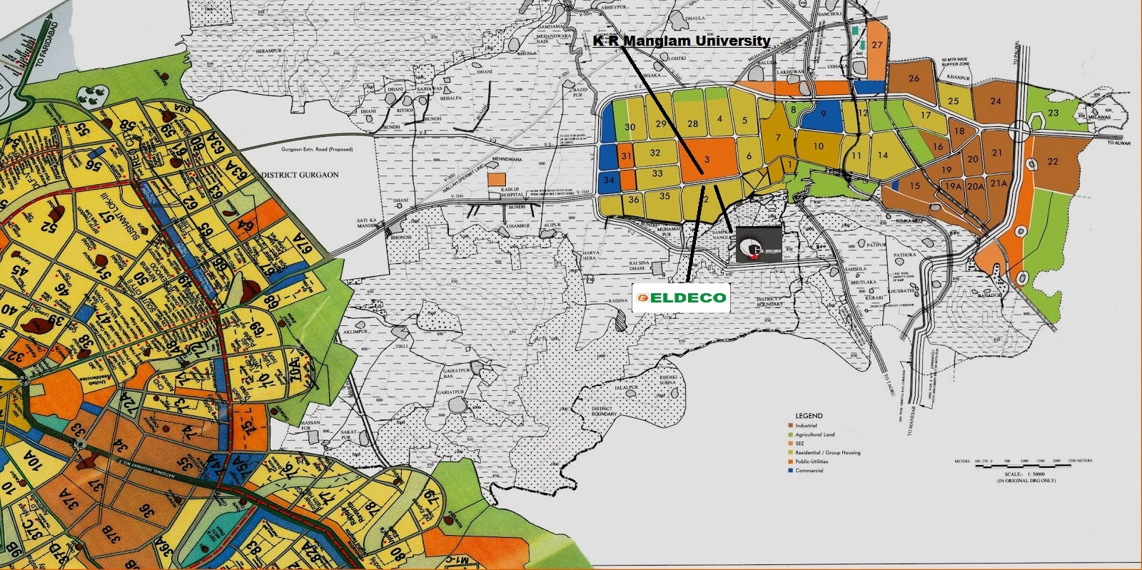 Upcoming Eldeco project in Sector-2 Sohna, Gurgaon Sohna Expressway