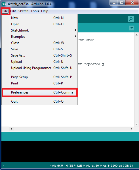 How To Use Arduino Ide With Esp8266 Support Mikro Arduino