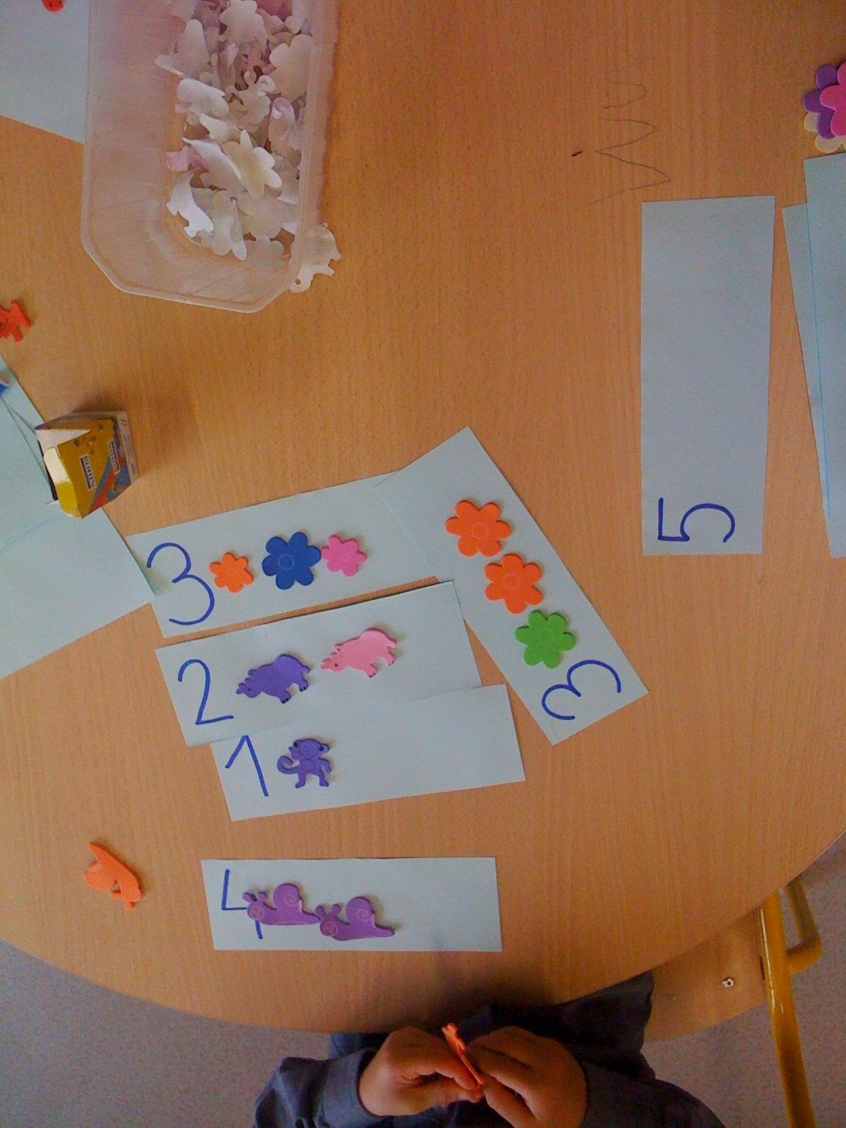 classe petits et grands: Mon livre à compter/Petits