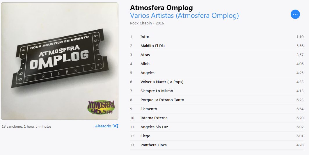 3 Discos Especiales del Rock Chapin