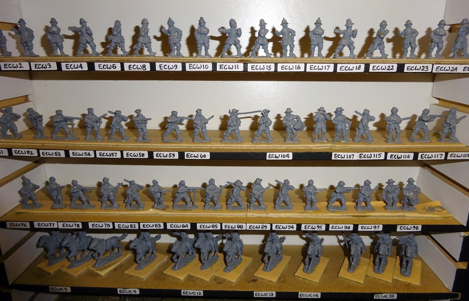 Steve's Random Musings on Wargaming and other stuff...: SHQ ECW 20mm