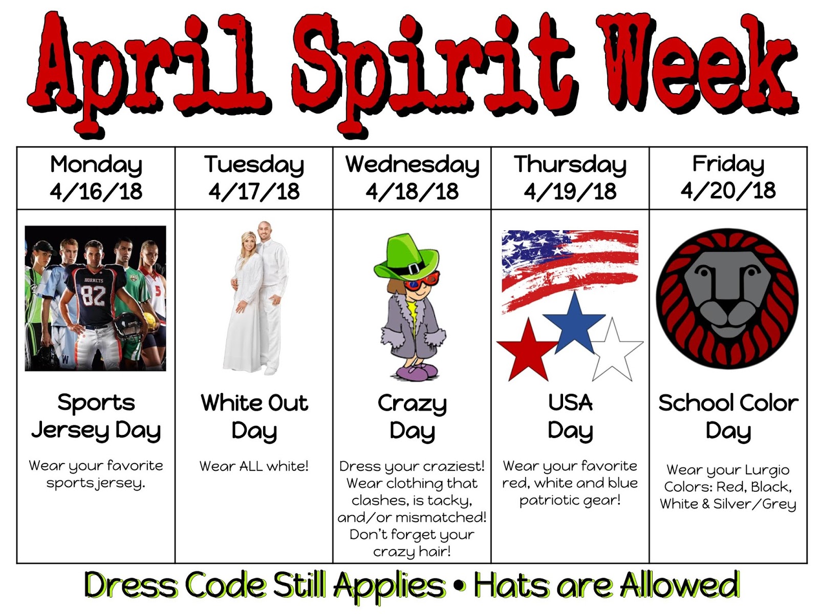Lurgio Middle School Updates Lurgio Spirit Week lurgio-middle-school-updates-lurgio-spirit-week