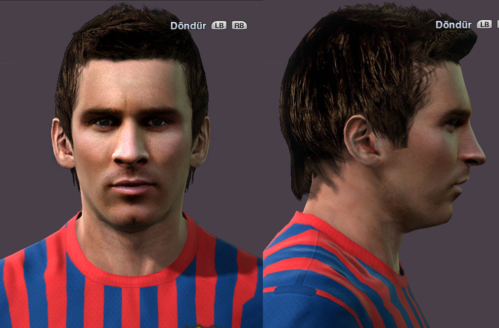 Edit-edit PES: Messi Face by ilhan