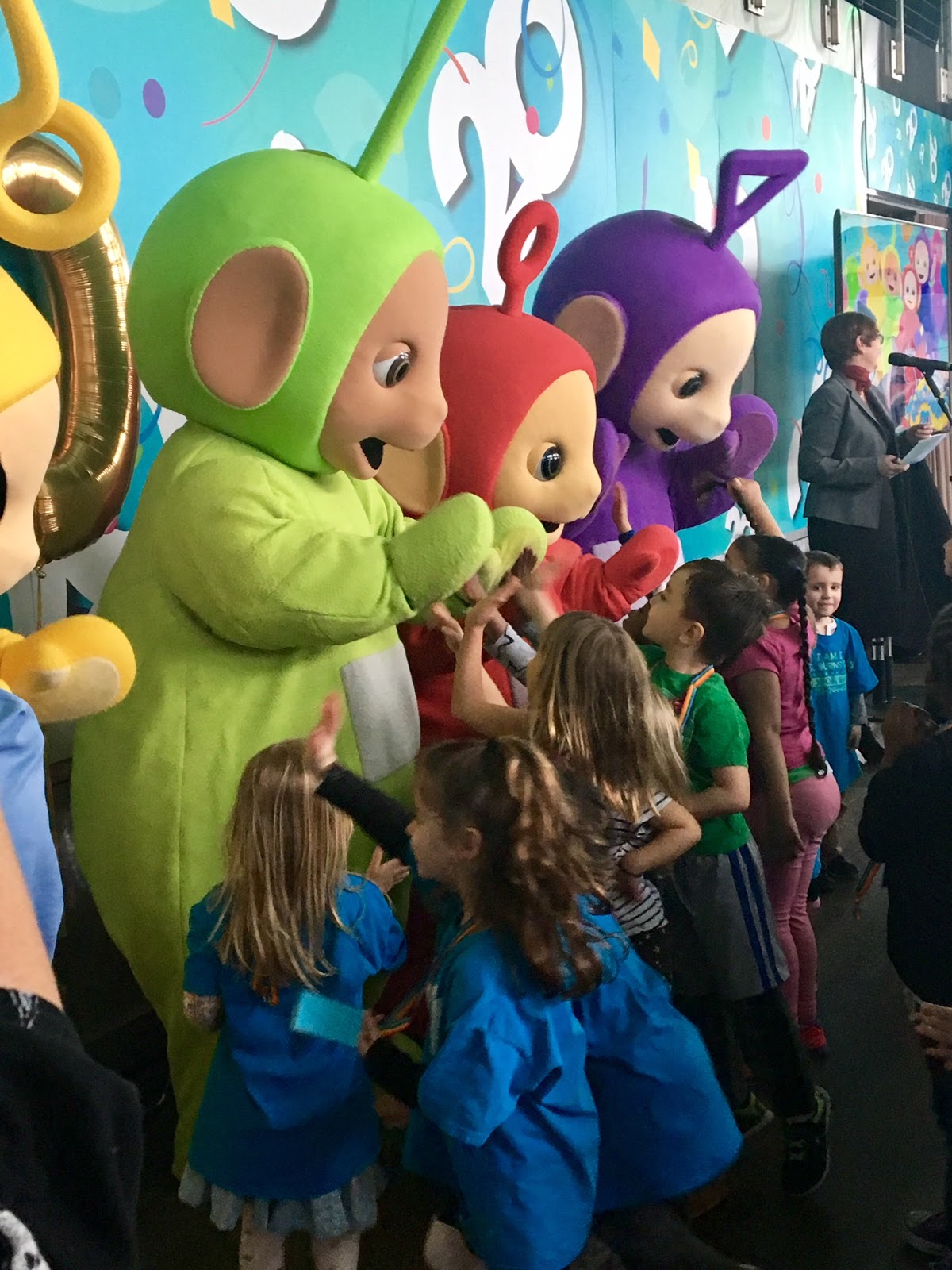 baby meets city: A 20th Anniversary Celebration: The Teletubbies take NYC!