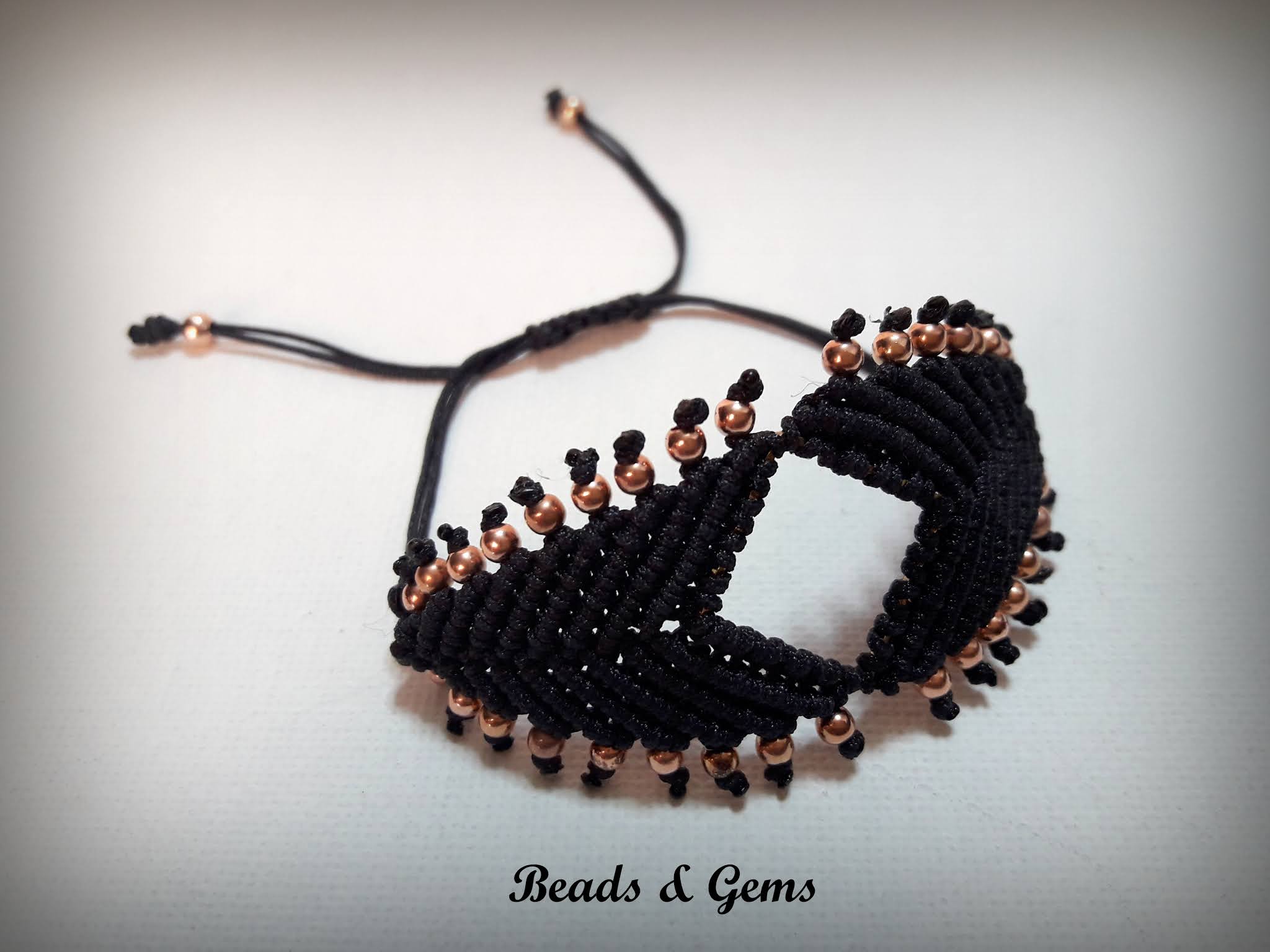 BEADS and GEMS : Χειροποιητα κοσμηματα μακραμε με ασημενια στοιχεια σε ...