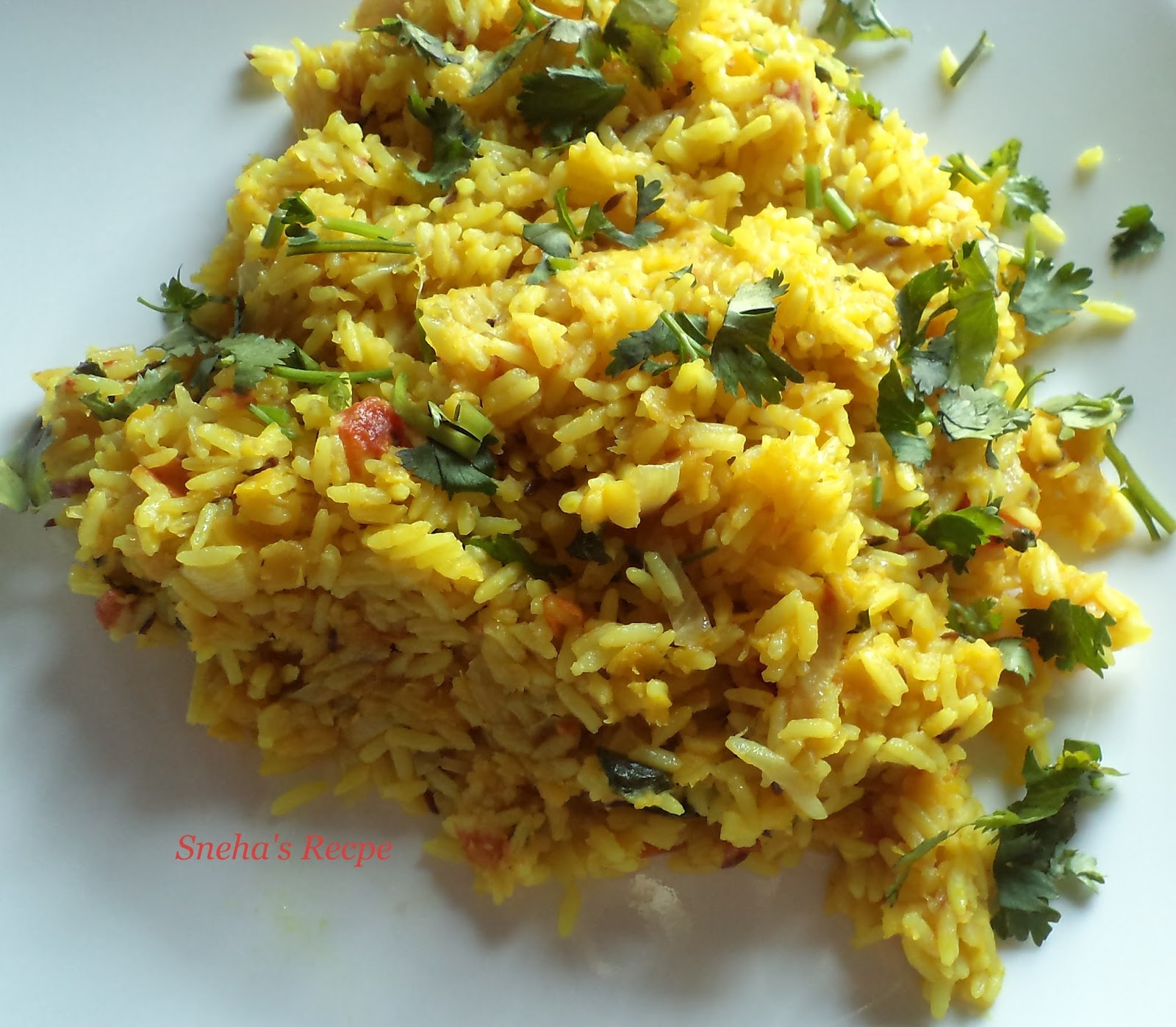Khichdi with Masoor Dal (Lentils) - Sneha's Recipe