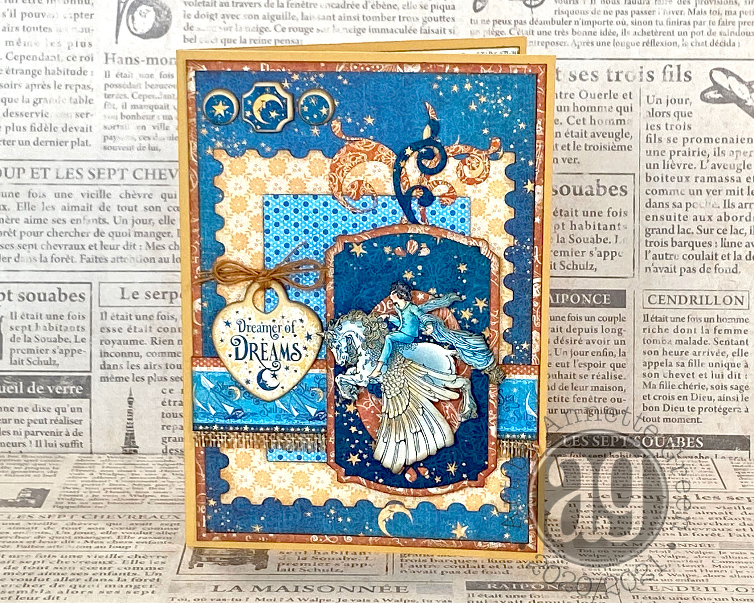 One Layout, Five Graphic 45 Cards