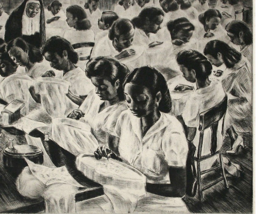 Cuatro grabados sobre Puerto Rico del artista Irwin David Hoffman (1901 ...