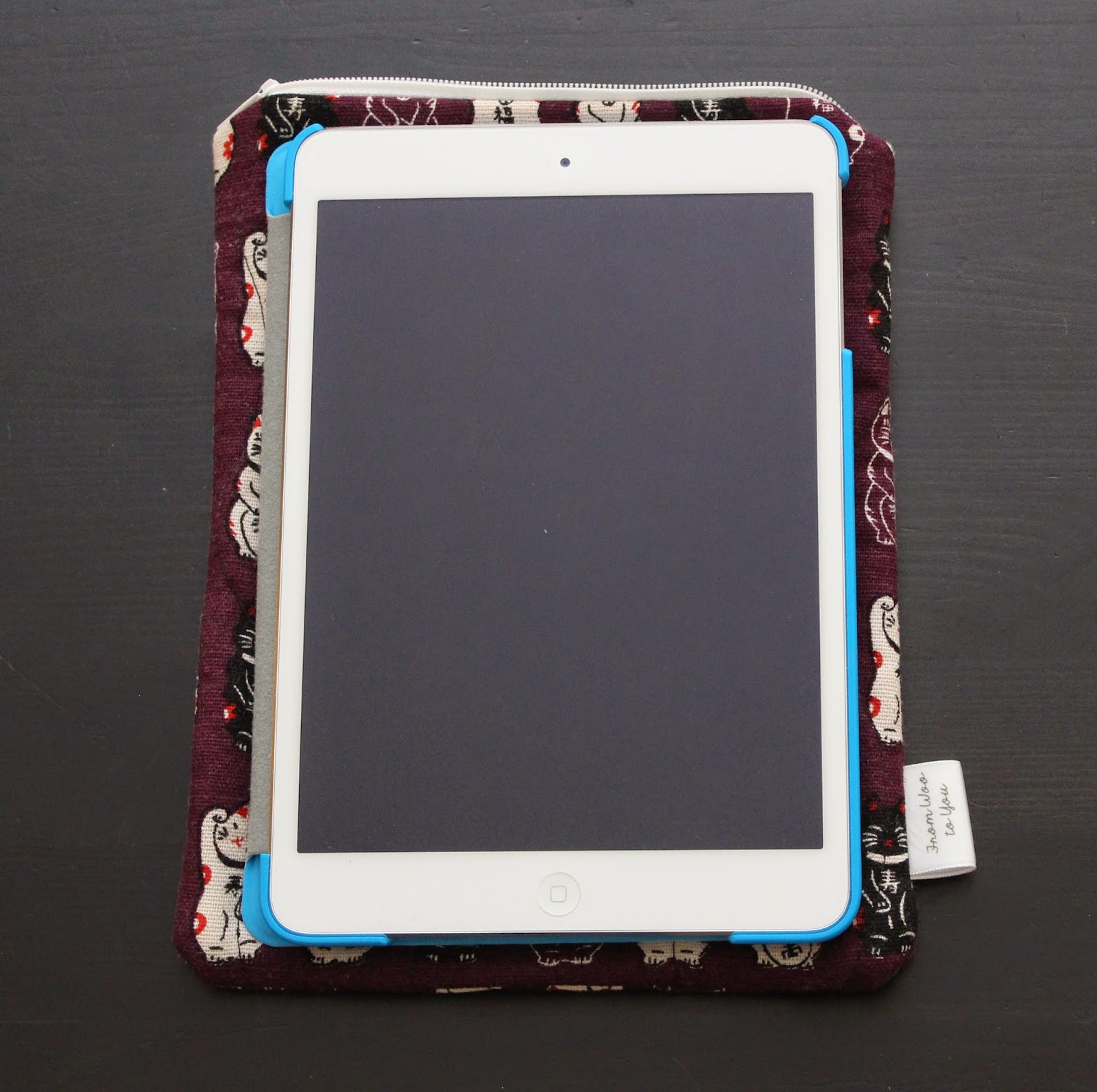 From Woo to You: Quilted Zippered Ipad Mini Case Review