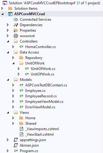 Aspnet Core Mvc Crud Using Entity Framework Core Bootstrap 4 And Sql 7684