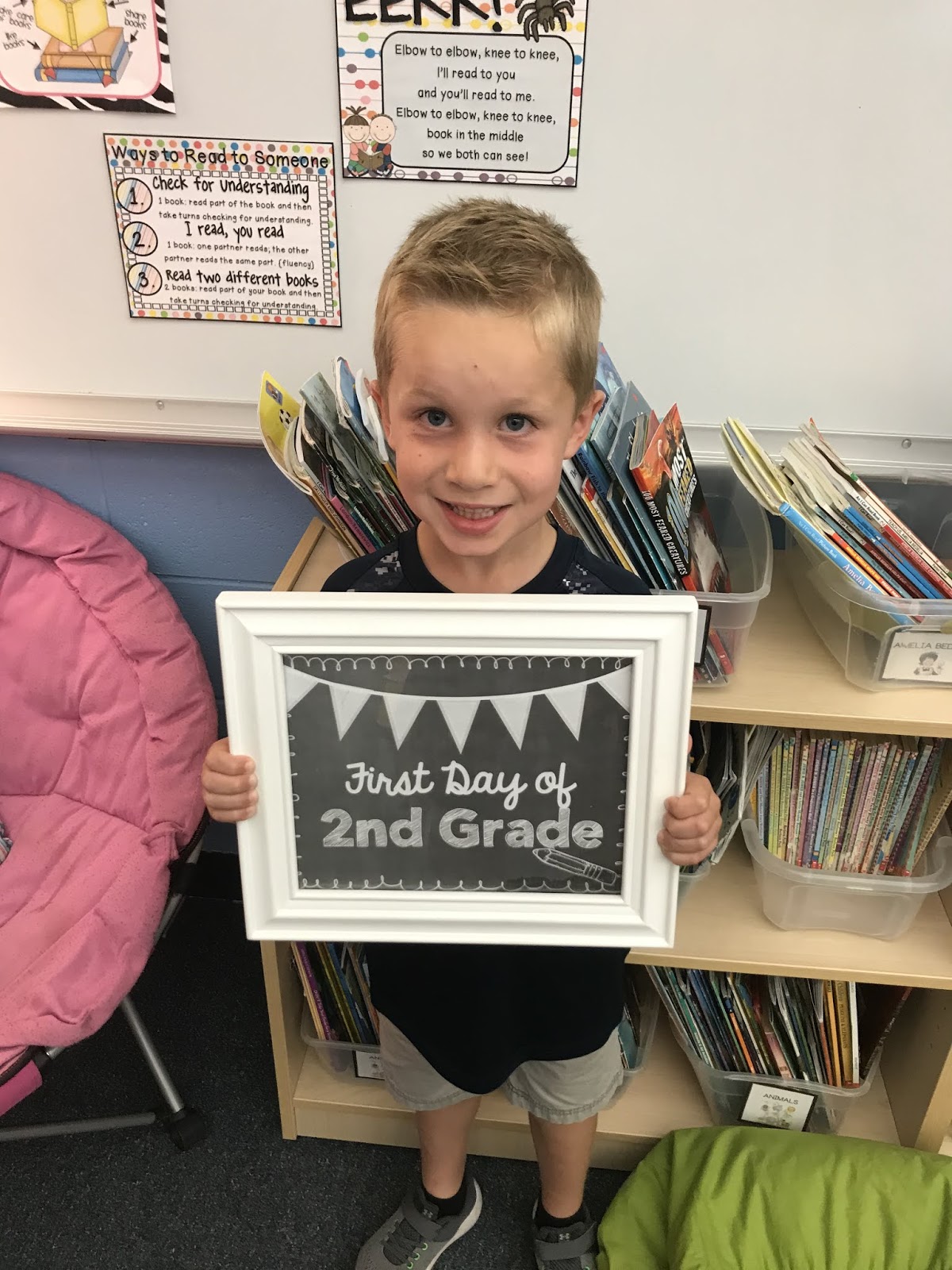 Ms. Anderson's Class: 1st Day of 2nd Grade {2019-2020}