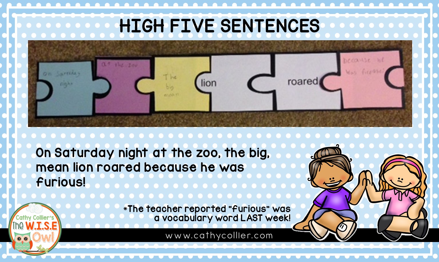 High Five Writing: An Easy Method for Complex Sentences | Adventures in ...