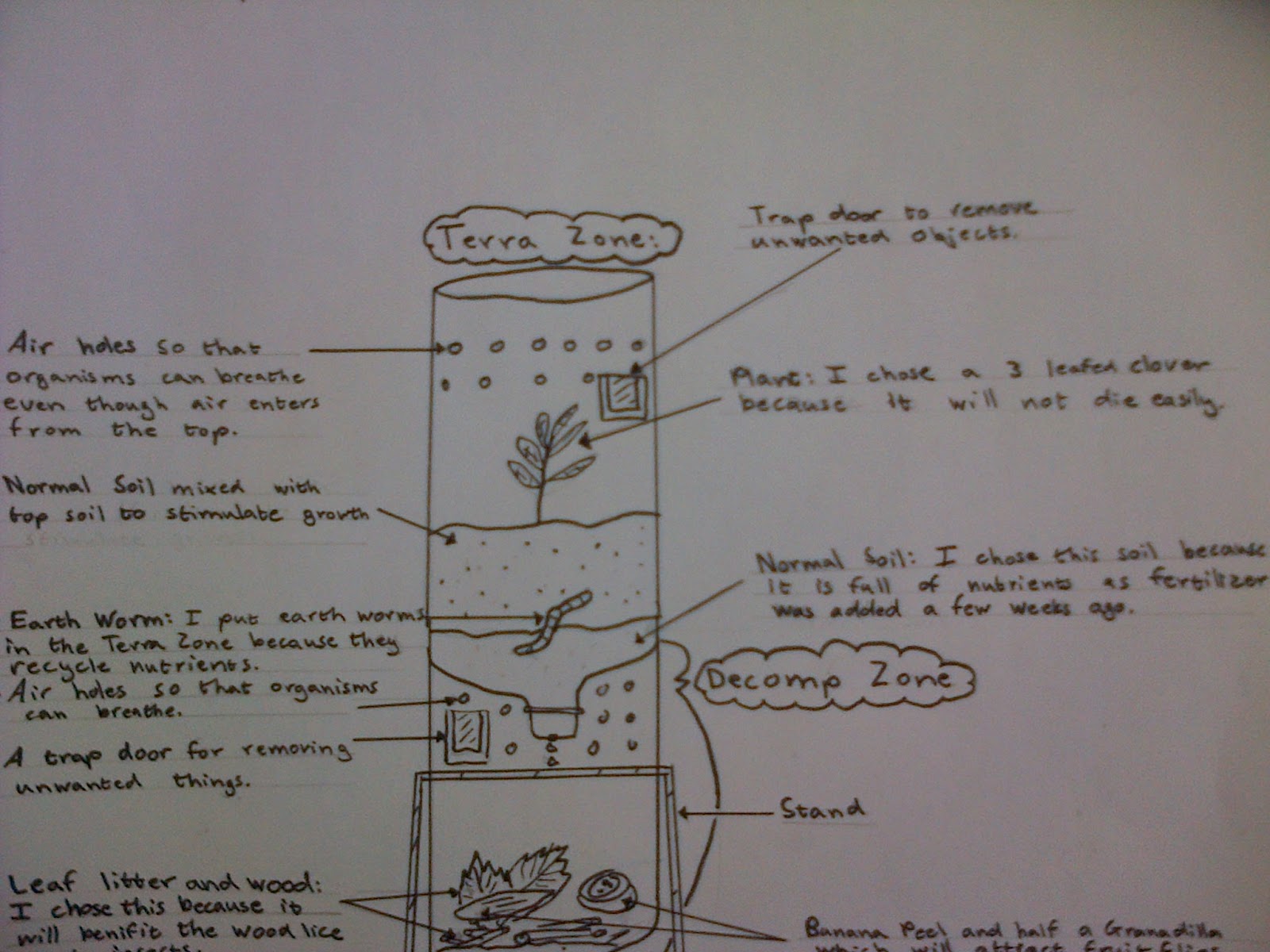 ECO (np,tk,as) COLUMN: Annotated diagram of Terra, decomp and aqua zone