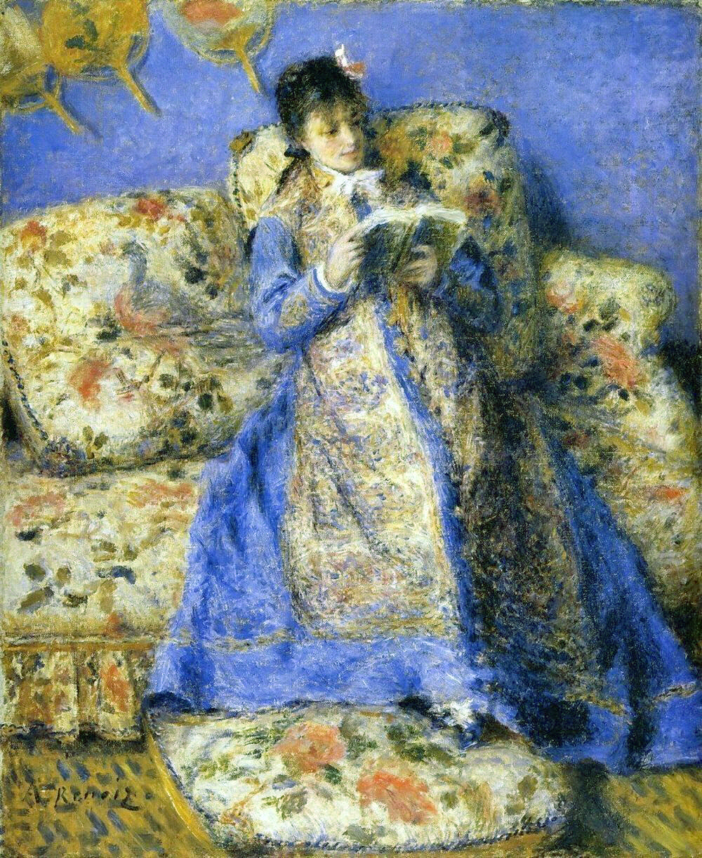Pierre-Auguste RENOIR (1841-1919) ~ The Reading (La Lecture ...