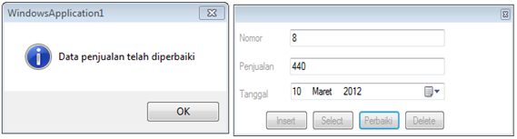 Visual Basic Net Shared Insert Select Update And Delete In Db Sqlserver
