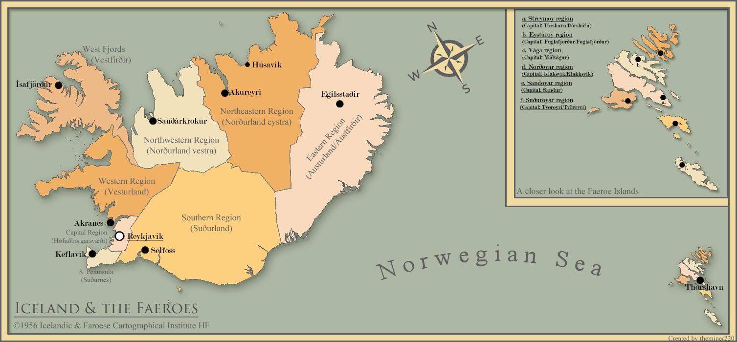 Alternate History Weekly Update: Map Monday: Territory of Iceland & the ...