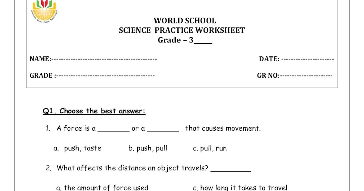 Birla World School Oman: Homework for Grade 3 as on 27/04/2020