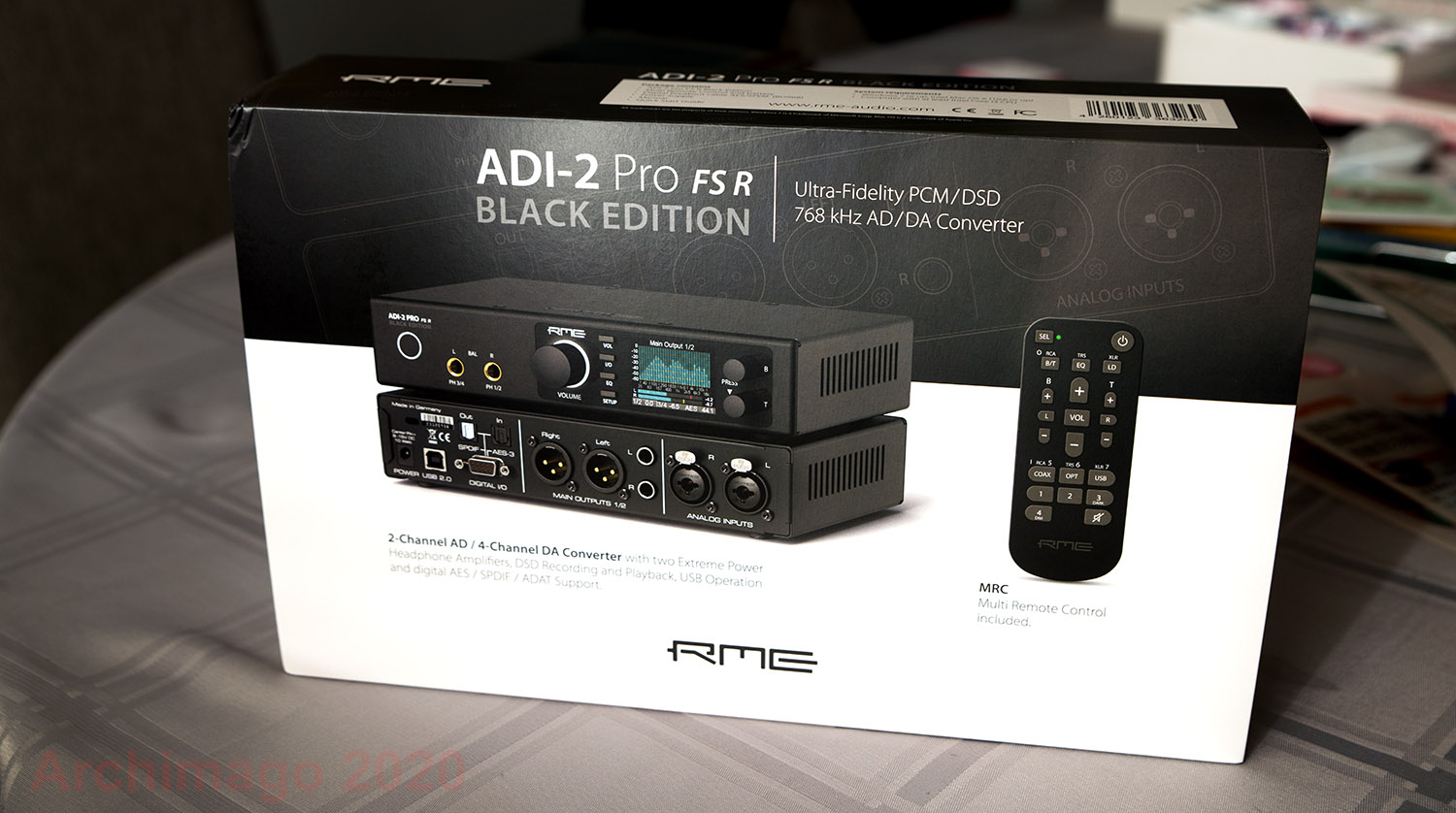 Archimago's Musings: PREVIEW: RME ADI-2 Pro FS R Black Edition AD/DA Converter