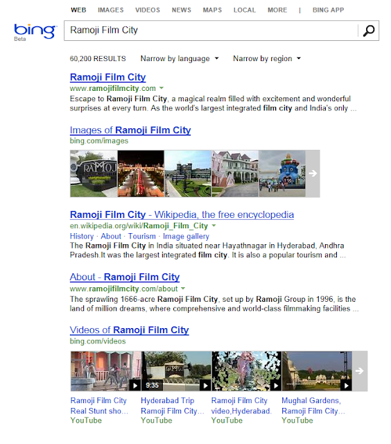 Stochastic Me: Why do I prefer Bing over Google!
