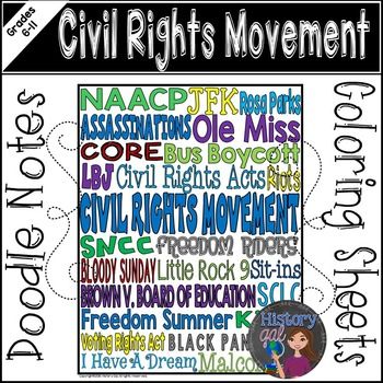 Civil Rights Movement Coloring Pages 2 ~ Coloring Pages