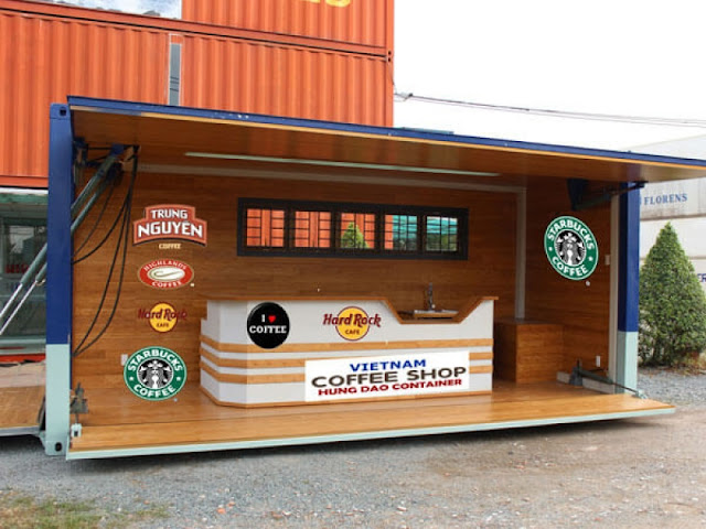 Shipping Container Cafe,Design,and Concept - Container Interior Design Idea